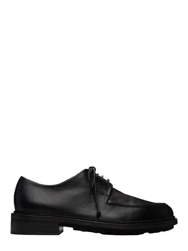Marsèll Gruboot Oxford With Moc Toe And Lace-up Closure - Black