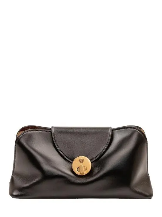 Versace Chain Shoulder Bag - Black