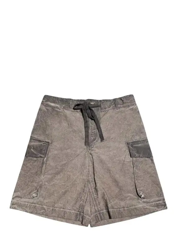 UMA WANG Cargo Shorts With Drawstring - Gray