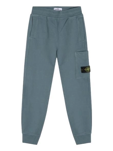 Stone Island Elastic Waist Joggers - Blue