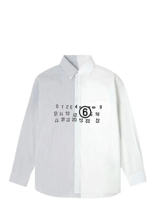 MAISON MARGIELA Poplin Shirt - Multicolour