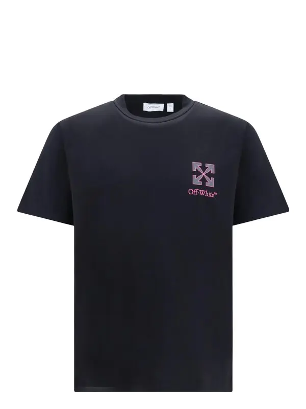 Off-White Short-sleeved T-shirt - Black