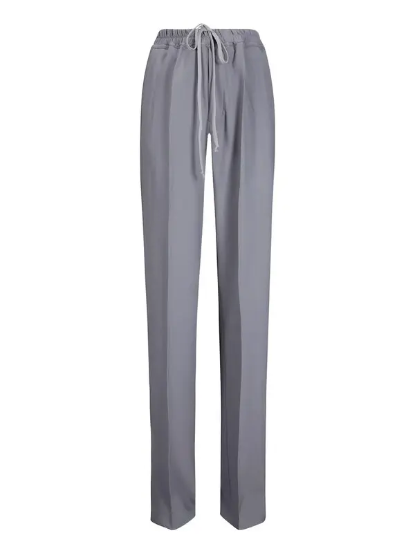 Rick Owens Dietrich Drawstring Cargo Pants - Gray