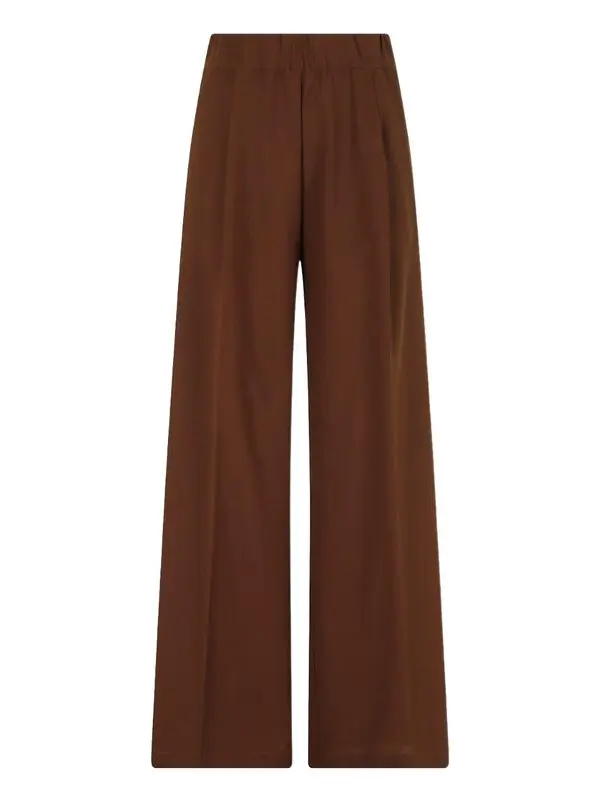 SEMICOUTURE Wide-leg Trousers - Brown