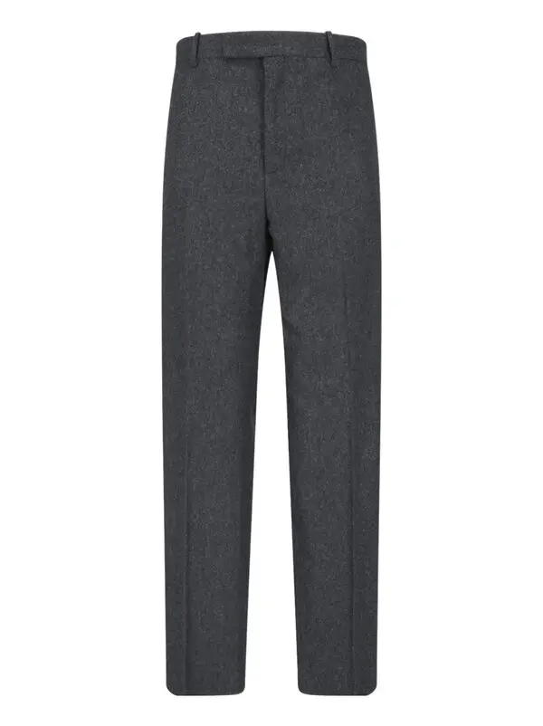 JIL SANDER Straight-leg Tailored Trousers - Grey