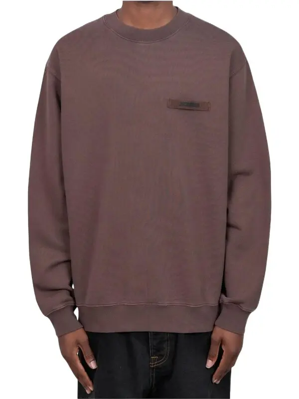 Jacquemus Long Sleeve Crewneck Sweatshirt - No