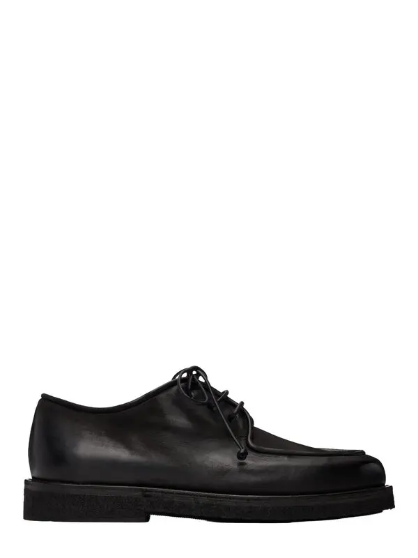 Marsèll Moc Toe Derby Shoes - Black
