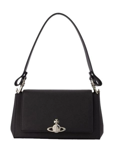 VIVIENNE WESTWOOD Hazel Chain Shoulder Bag - Black