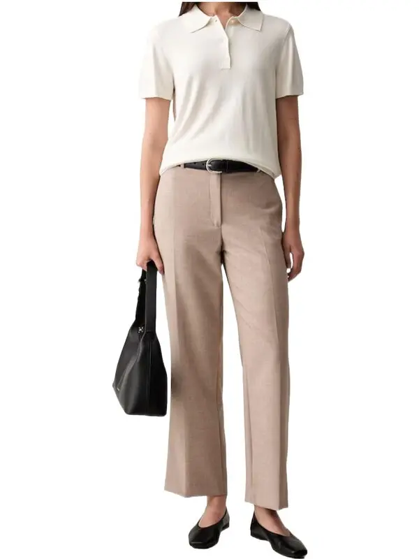 Calvin Klein Tailored Straight-leg Trousers - No