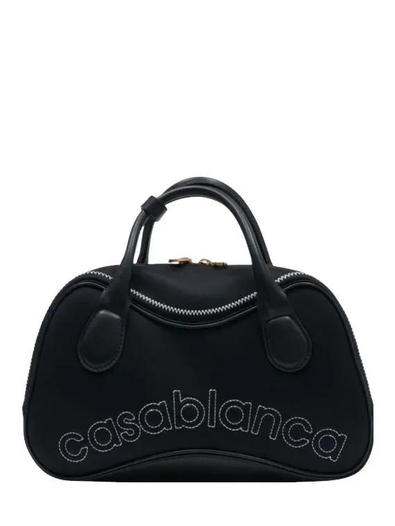Casablanca Bowling Mini Purse - Black