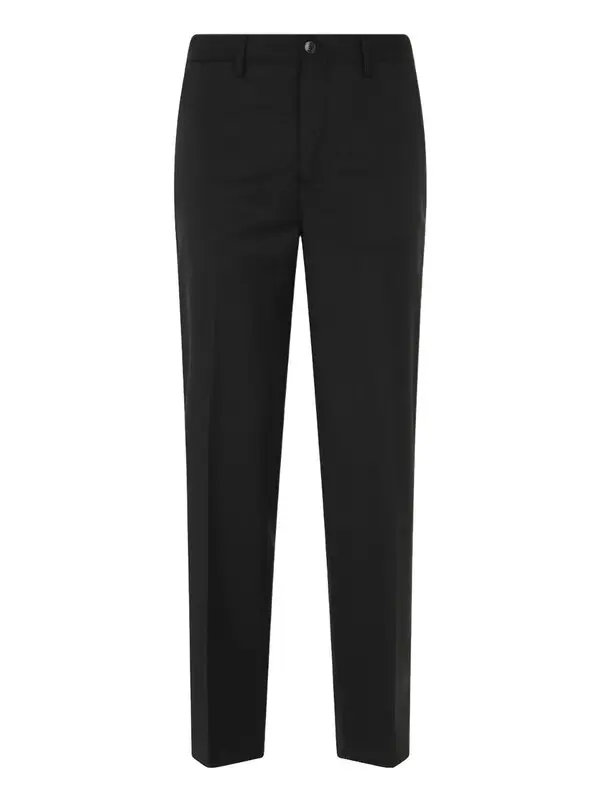 BRIGLIA 1949 Straight-leg Casual Trousers - Black
