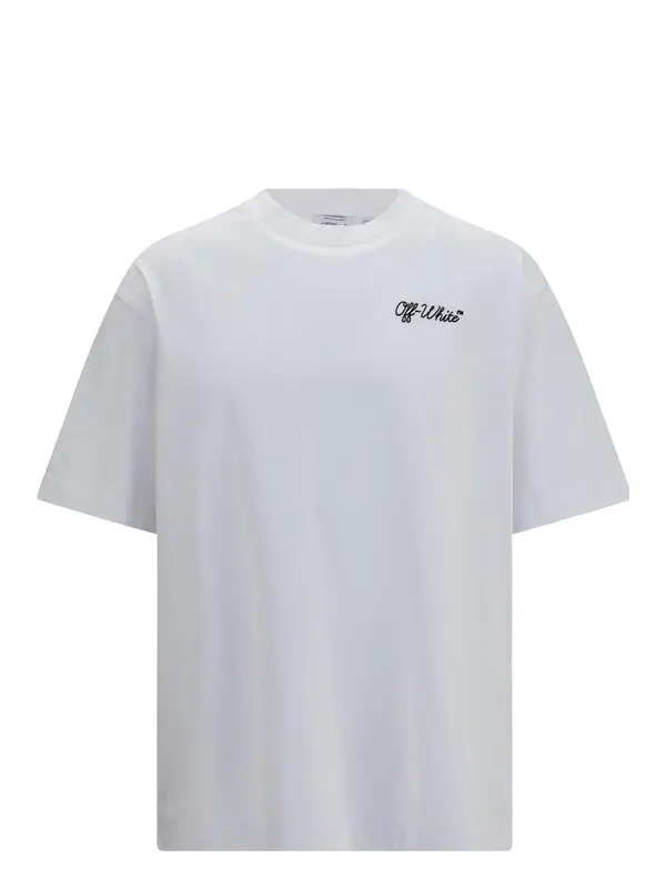 Off-White Script Logo Skate T-shirt - White