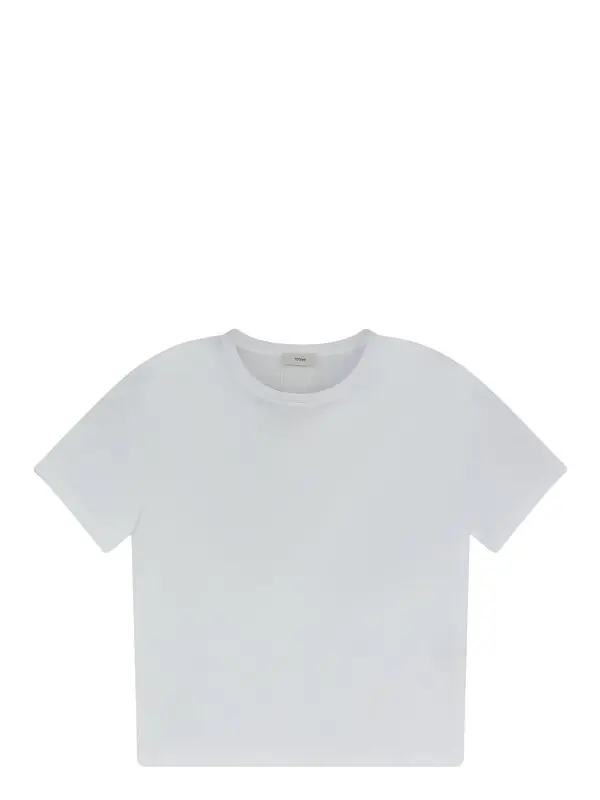 TOTEME Crewneck Short-sleeve T-shirt - White