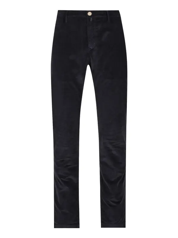 Jacob Cohen Straight-leg Corduroy Trousers - Black