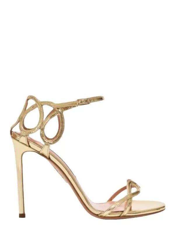 AQUAZZURA Hula Cut-out Sandals - Nude
