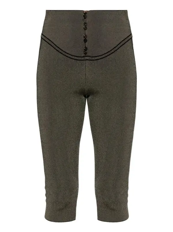 Jacquemus The Sera Leggings - Gray