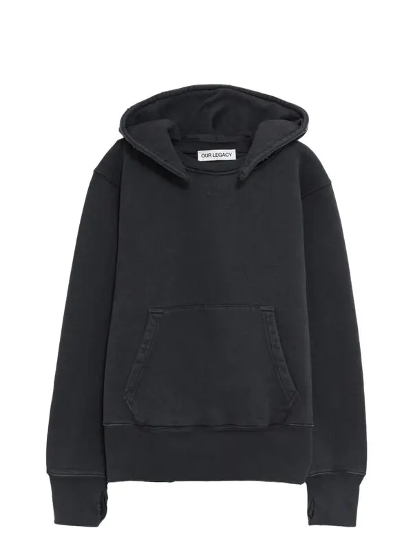 Our Legacy Relic Pullover Hoodie - Black