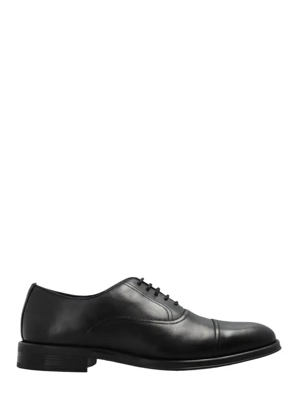 Paul Smith Leather Oxford Shoes - Black