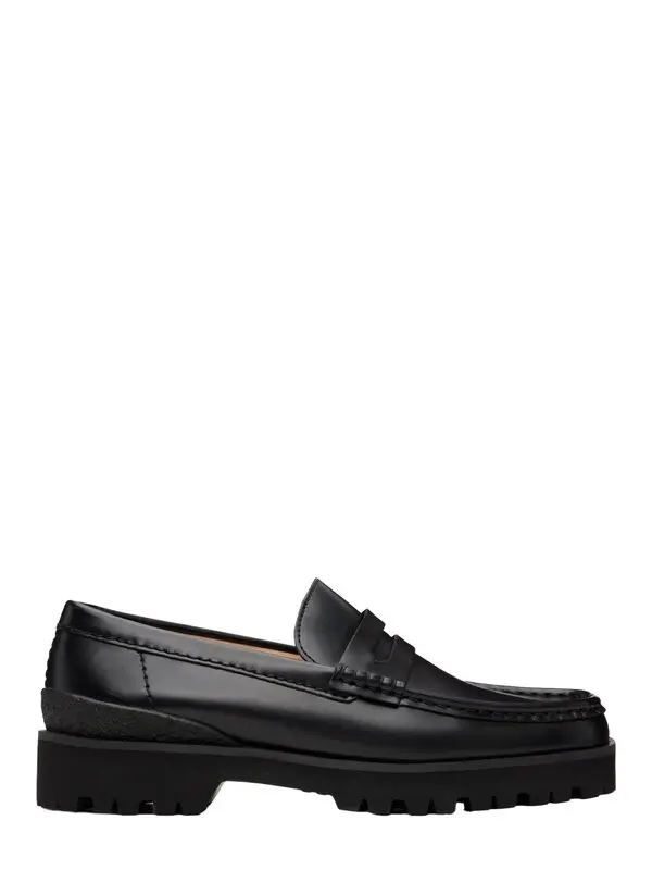 Clarks Yukoner Penny Loafers - Black