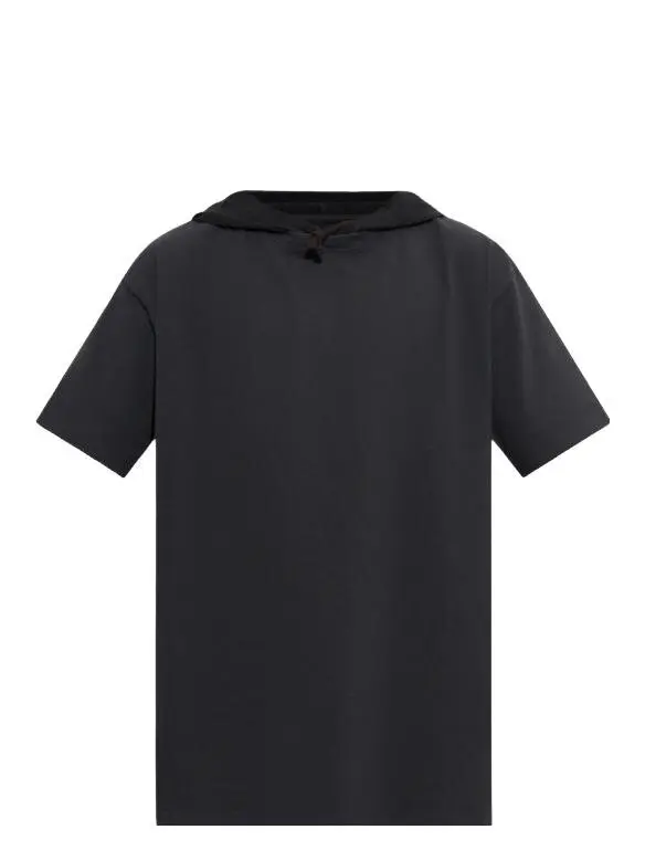 MAISON MARGIELA Hooded T-shirt - Black