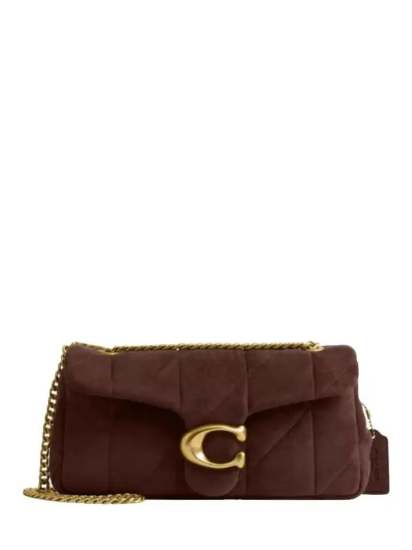 COACH Tabby Quilted Shoulder Bag - Brass/dark Chocolate