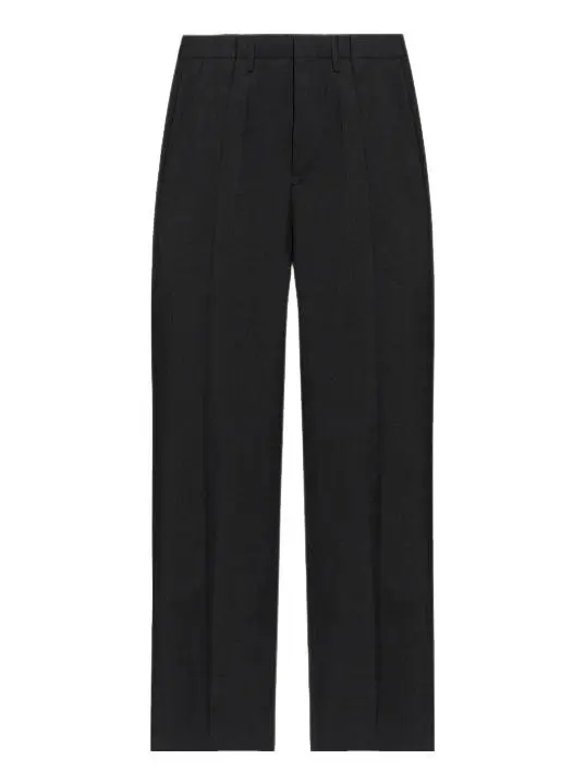 MAISON MARGIELA Pleated Tailored Trousers - Black