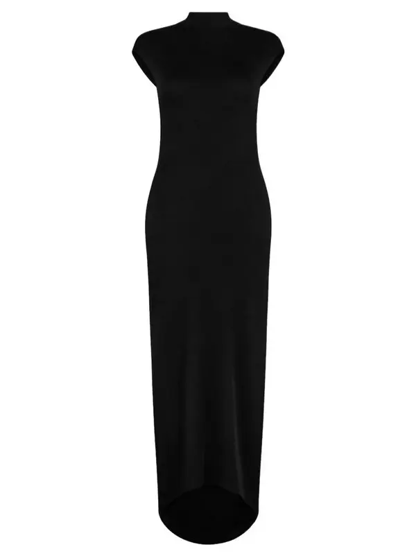 TOM FORD Draped Cutout Maxi Dress - Black