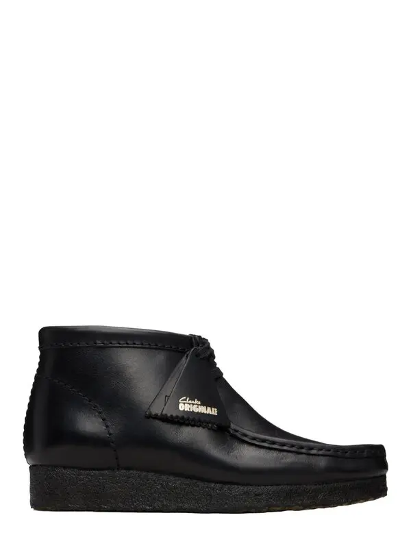 Clarks Wallabee Desert Boots - Black
