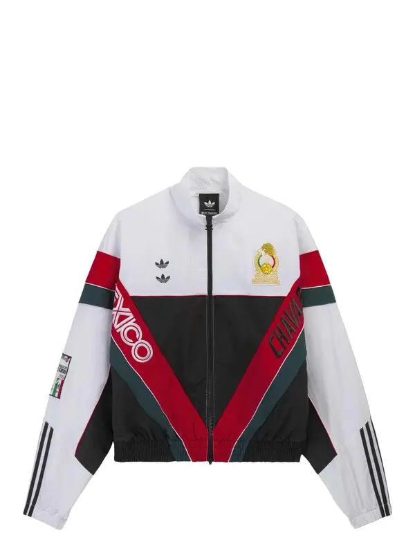 ADIDAS ORIGINALS Willy Chavarria Logo-appliquéd Recycled-jersey Jacket - Black