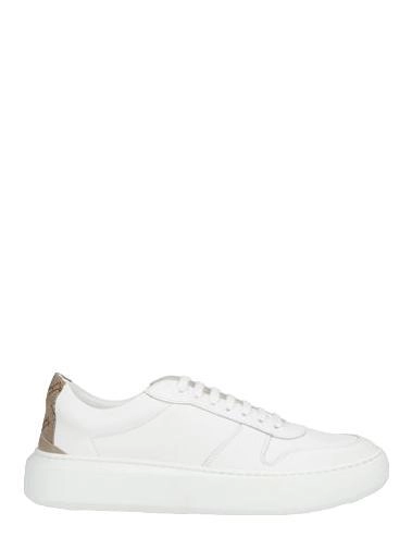 Herno Leather Lace-up Sneakers - White