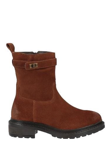 CAFÈNOIR Leather Ankle Boots - Brown