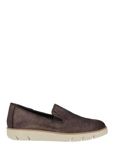 The Flexx Dark Leather Slip-on Sneakers - Brown