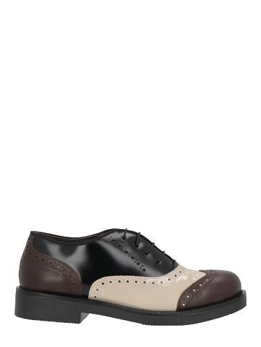 NILA & NILA Multicolor Lace-up Leather Oxford Shoes - Brown