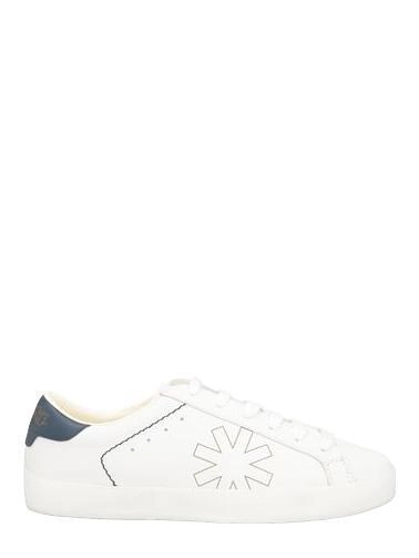 MANUEL RITZ Leather Lace-up Low-top Sneakers - White