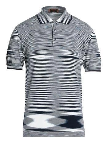 Missoni Polo Shirt Size Cotton - Navy