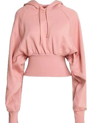 Adidas By Stella McCartney Sweatshirt Size Organic Cotton - Blush