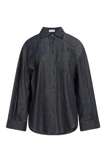 Brunello Cucinelli Denim Shirt Cotton - Blue