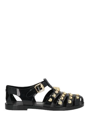 Moschino Fisherman Sandals - Black