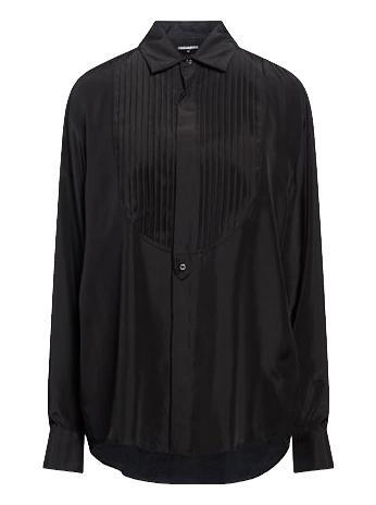 Dsquared2 Silk Tuxedo Shirt - Black
