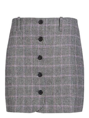 DEPARTMENT 5 Houndstooth Pencil Mini Skirt - Grey