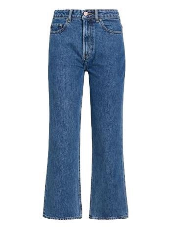 GANNI Straight-leg Organic Cotton Jeans - Blue