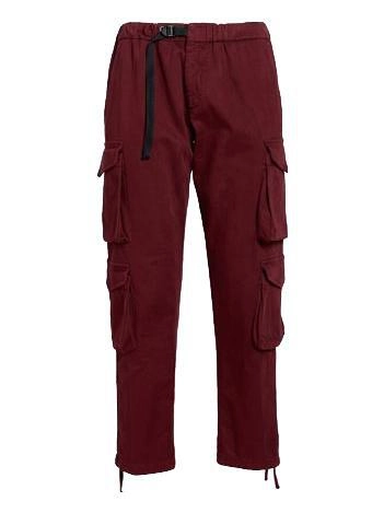WHITE SAND Cargo Pants In Cotton Elastane - Red