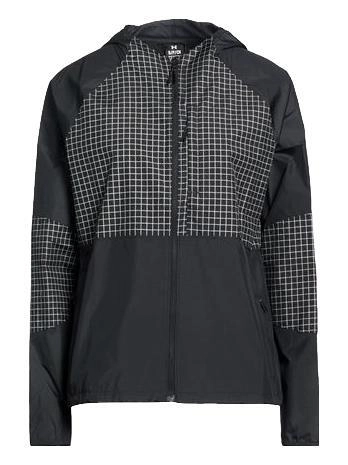 Under Armour Polyester Hooded Windbreaker Jacket - Black
