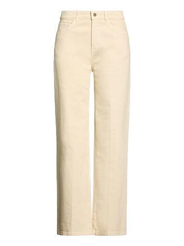 KAOS Cotton Blend Pants - Beige