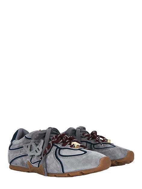 NAKED WOLFE Adored Sneaker - Grey Suede