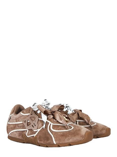 NAKED WOLFE Adored Sneaker - Mushroom Suede