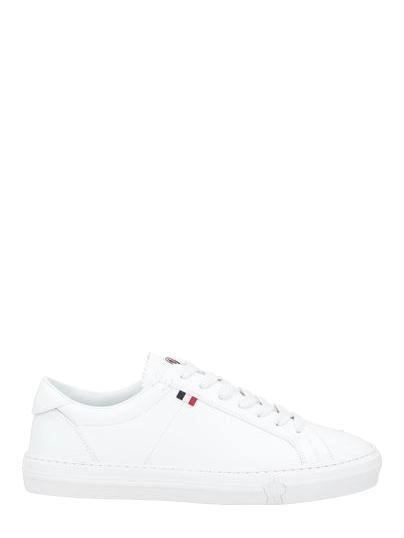 Moncler Soft Leather Sneakers - White