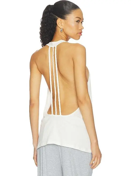 NIIHAI Braids Tank Top - White