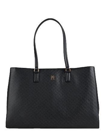 Tommy Hilfiger Tote Handbag - Black