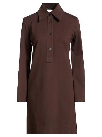 SHIRTAPORTER Mini Dress - Brown